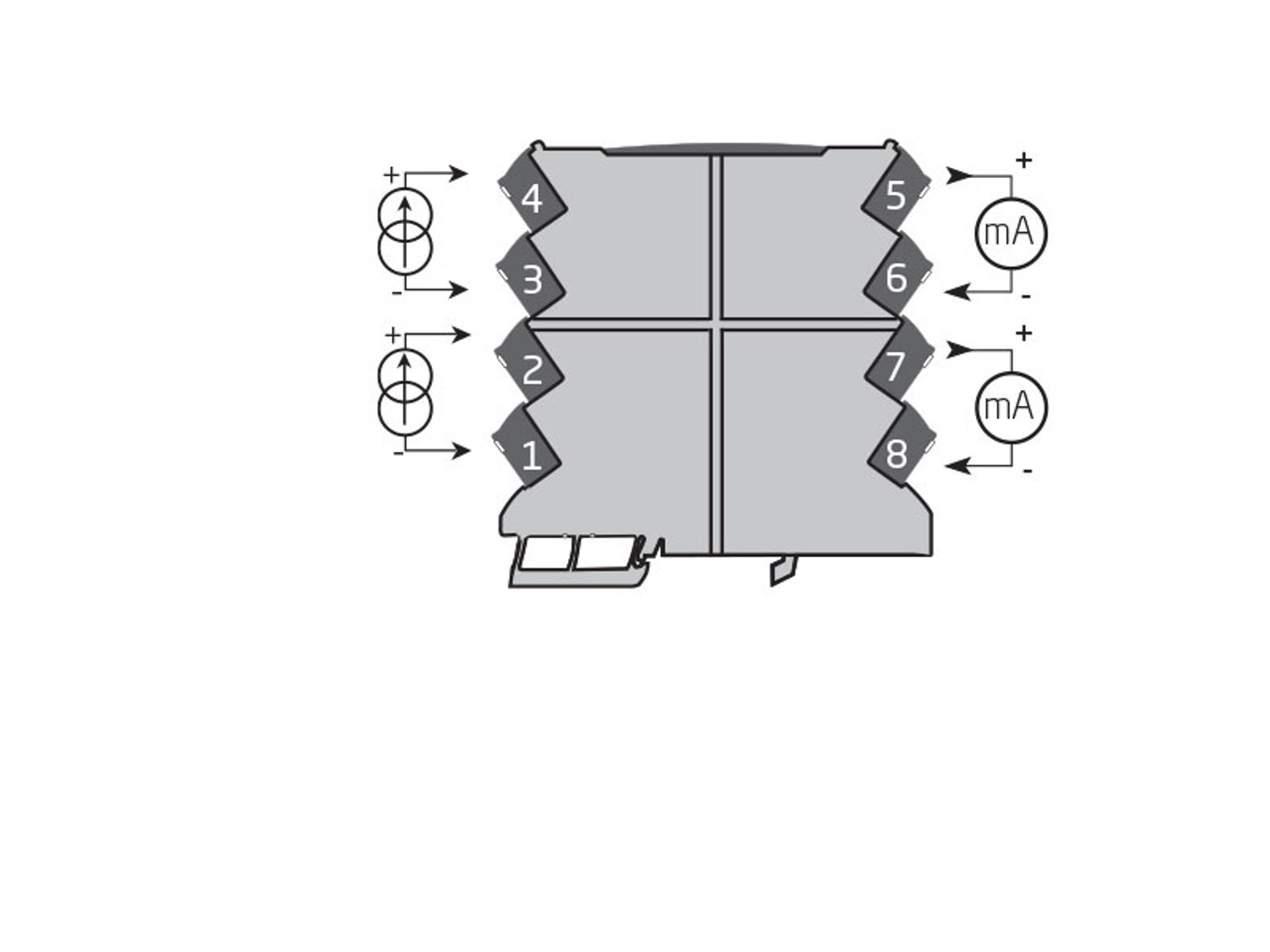 Loop powered isolator - 3185
