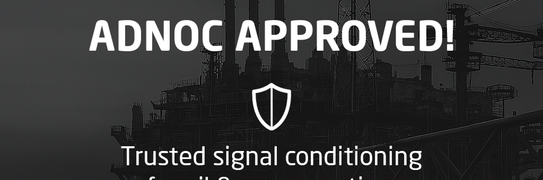 PR electronics receives ADNOC approval for Intrinsically Safe barriers