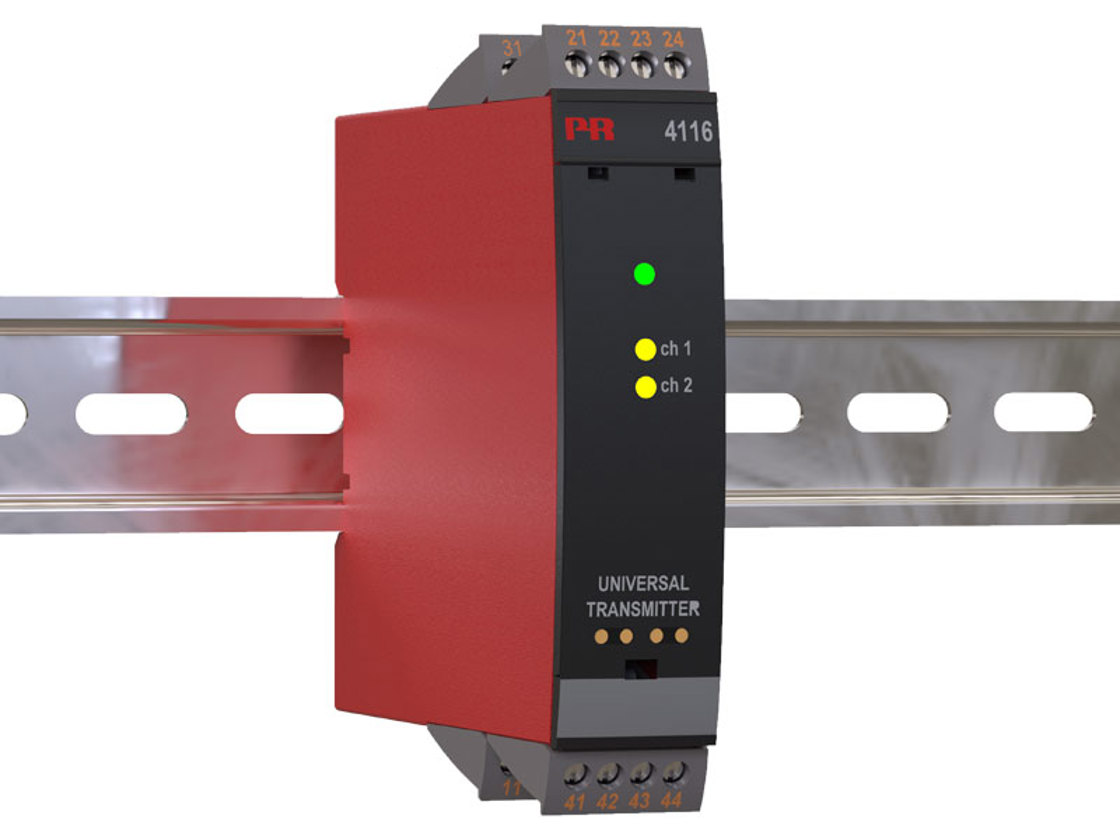 Transmisor Universal 4116 | PR electronics: Control Eficiente