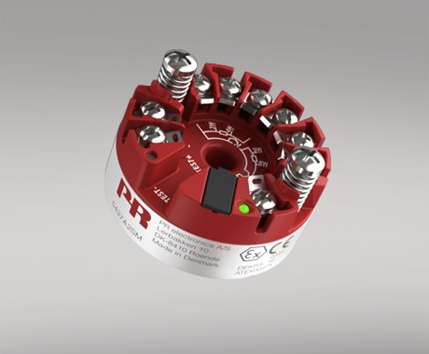 2-wire HART temperature transmitter - 5437A