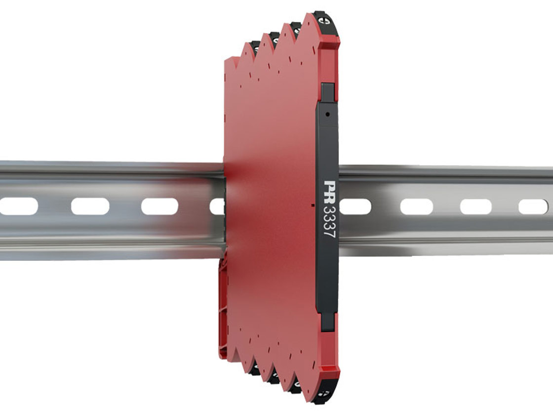 HART temperature converter, loop-powered 3337