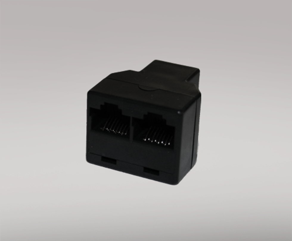 3 X RJ45 female Y-splitter - 8514