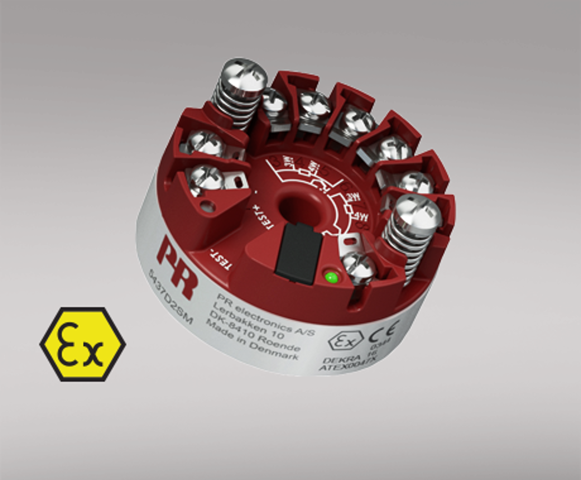 2-wire HART temperature transmitter - 5437B